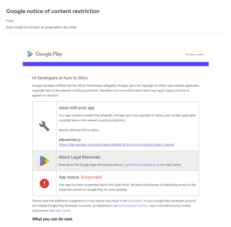 Kuro Reader and Kuro Reader PRO have been banned from the Play Store – Kuro to Shiro Scans